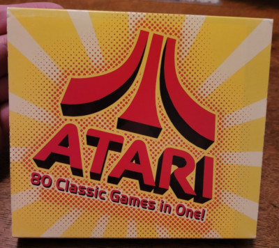 ATARI 80 CLASSIC GAMES IN ONE PC Windows 98 Me 2000 XP Arcade Slipcover ...