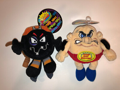 Vintage Silly Slammers Lot 2 Beanbag Plush BRUISER YOUBETSKY (w/ Tags ...