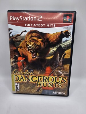 Cabela's Dangerous Hunts PS2 Sony PlayStation 2 Complete CIB ...