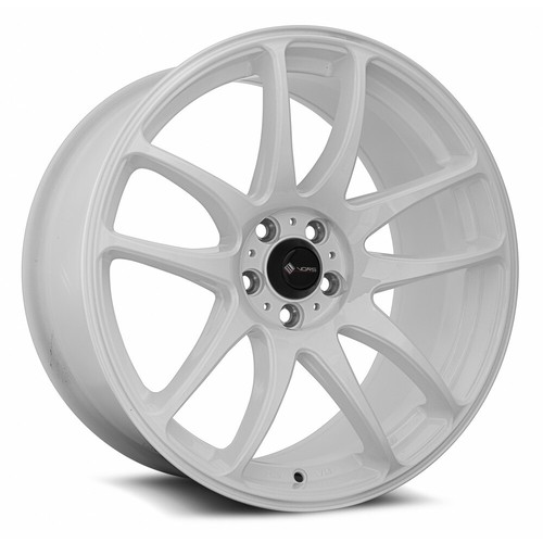 17x9 Vors TR4 5x112 +30 White Wheels (Set of 4) | eBay
