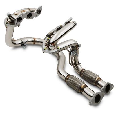 STAINLESS EXHAUST MANIFOLD DOWNPIPES FOR FORD MONDEO MK3 ST 220 ST220 ...