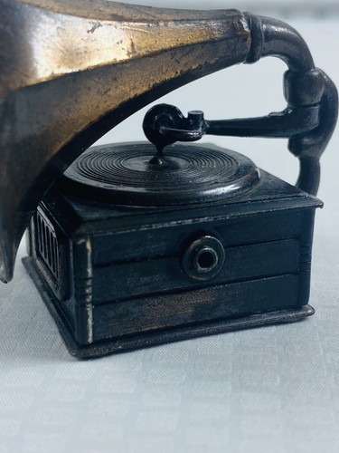 Vtg Miniature Victrola Phonograph Durham Industries Inc. #5402 | eBay