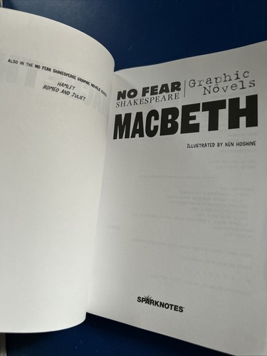 Macbeth (No Fear Shakespeare Graphic Novels) - Paperback. | eBay