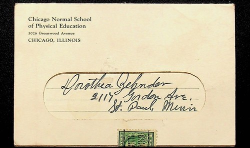 1924 Chicago Normal School Of Physical Education For Women Sales ...