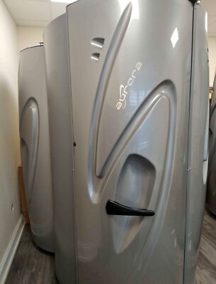 aurora stand up sun bed for sale in grey with new tubes | eBay UK