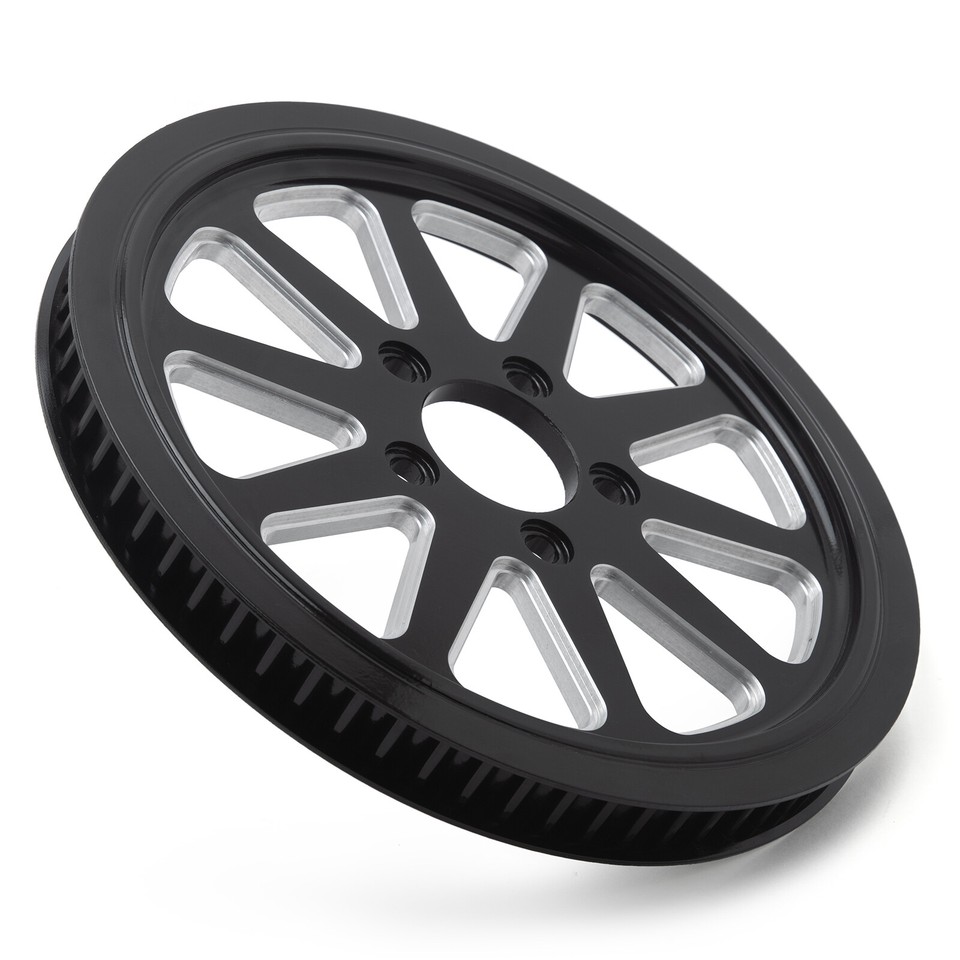 66 Tooth 20mm Spoke Rear Pulley for Harley Softail FLSTF FLSTFB FATBOY ...