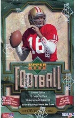 1992 Upper Deck Football - Individual Base Cards & Gold Inserts - U ...