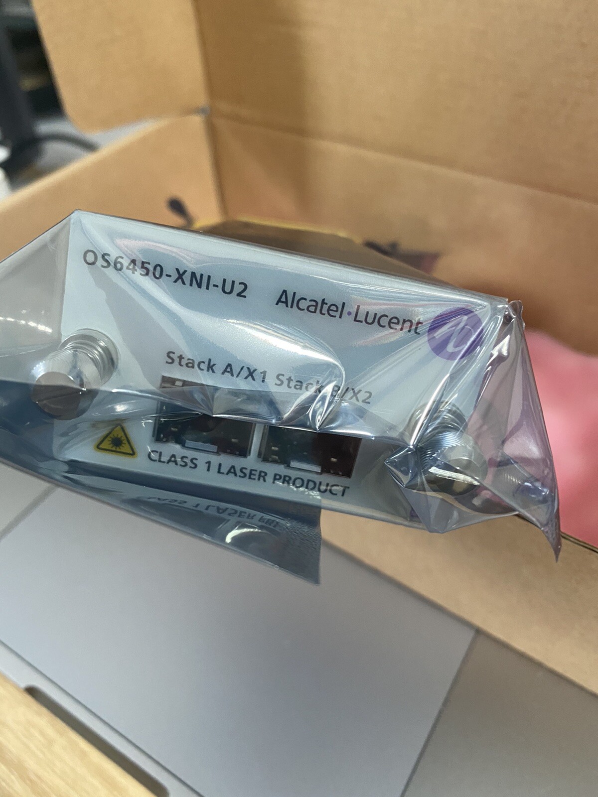 6x Alcatel-Lucent OS6450-XNI-U2 10 Gigabit SFP stacking module 903785 ...
