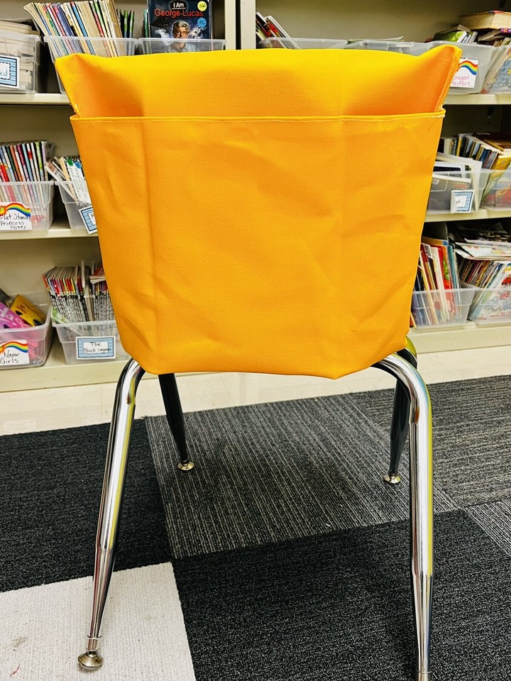 1 SMALL SEAT DESK CHAIR POCKET SACK Fits Chairs 11" WIDE or Smaller ...