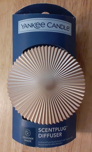 Yankee Candle Scentplug Diffuser Base Designer Shade Timeless Pleated ...