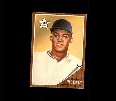 1962 Topps 204 Johnny Weekly RC VG #D420155 | eBay