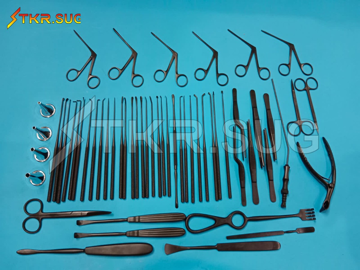 Tympanoplasty Stainless Steel Reusable Tympanoplasty Set, Model