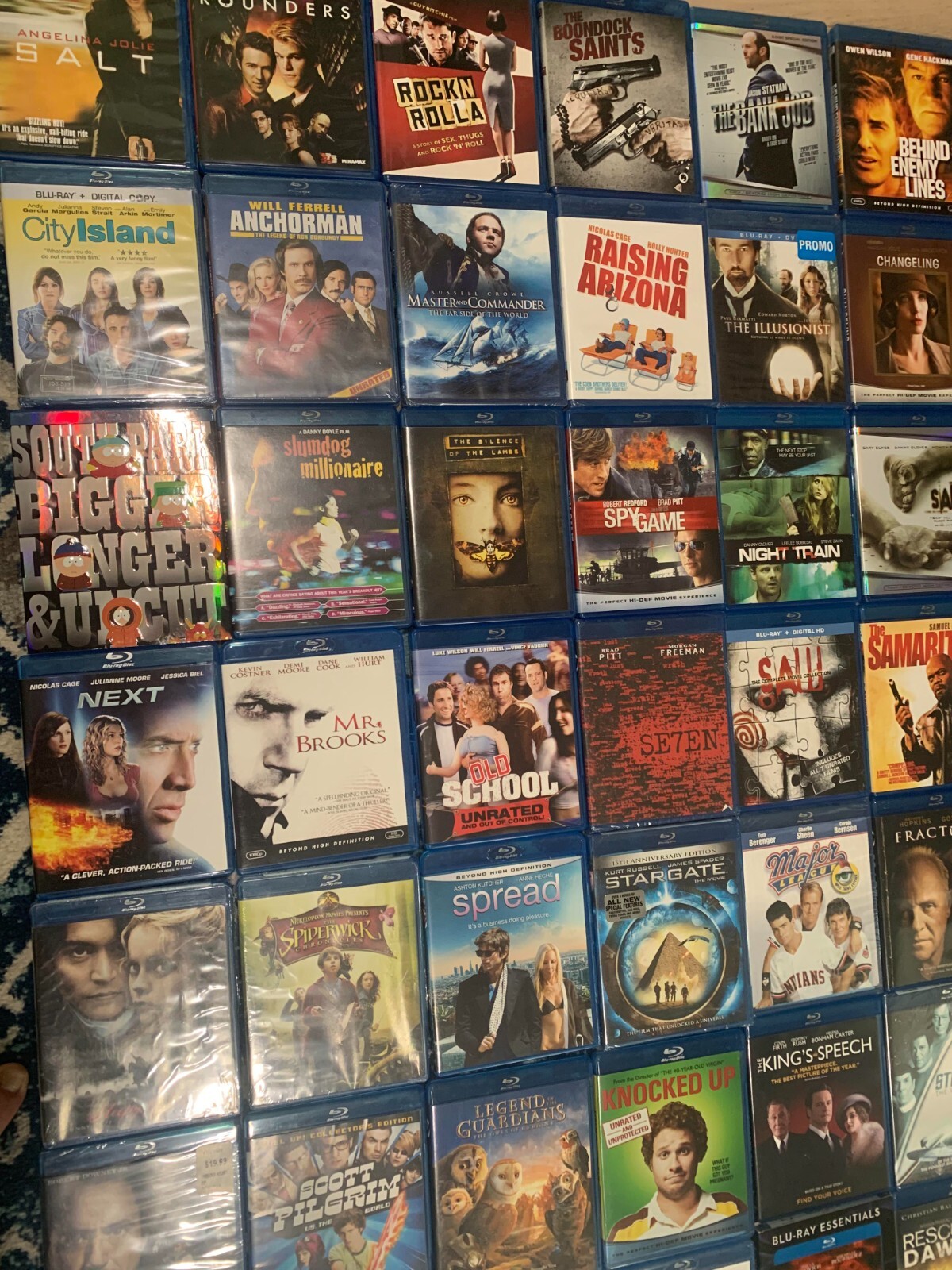 Blu-Ray Movie Collection: Over 265 Movies, All Genres, Most Brand New ...