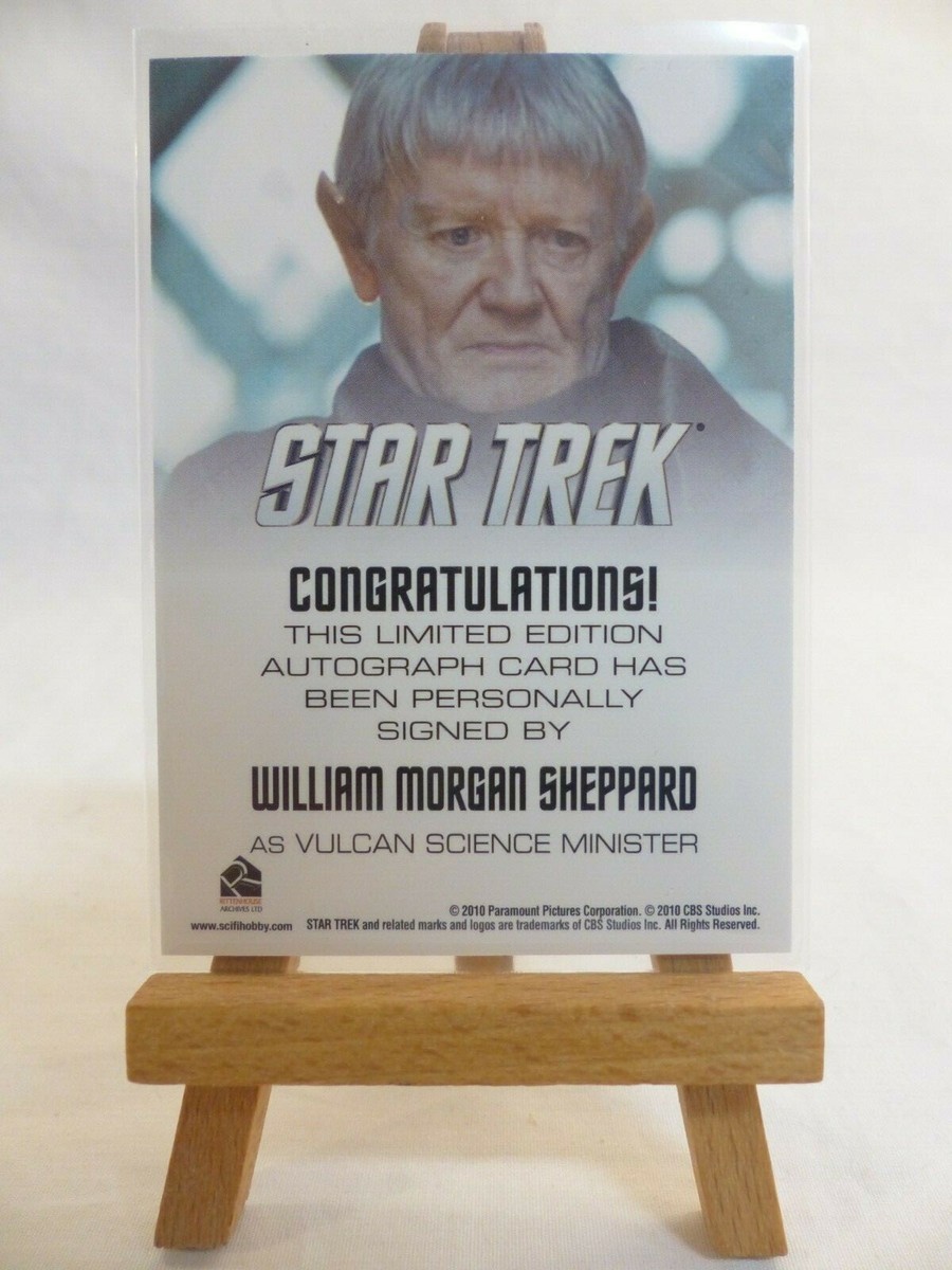 William Morgan Sheppard Autograph