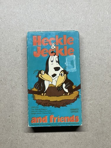1989 Heckle & Jeckle and friends VHS Tape Vintage Kids Movie Vintage ...