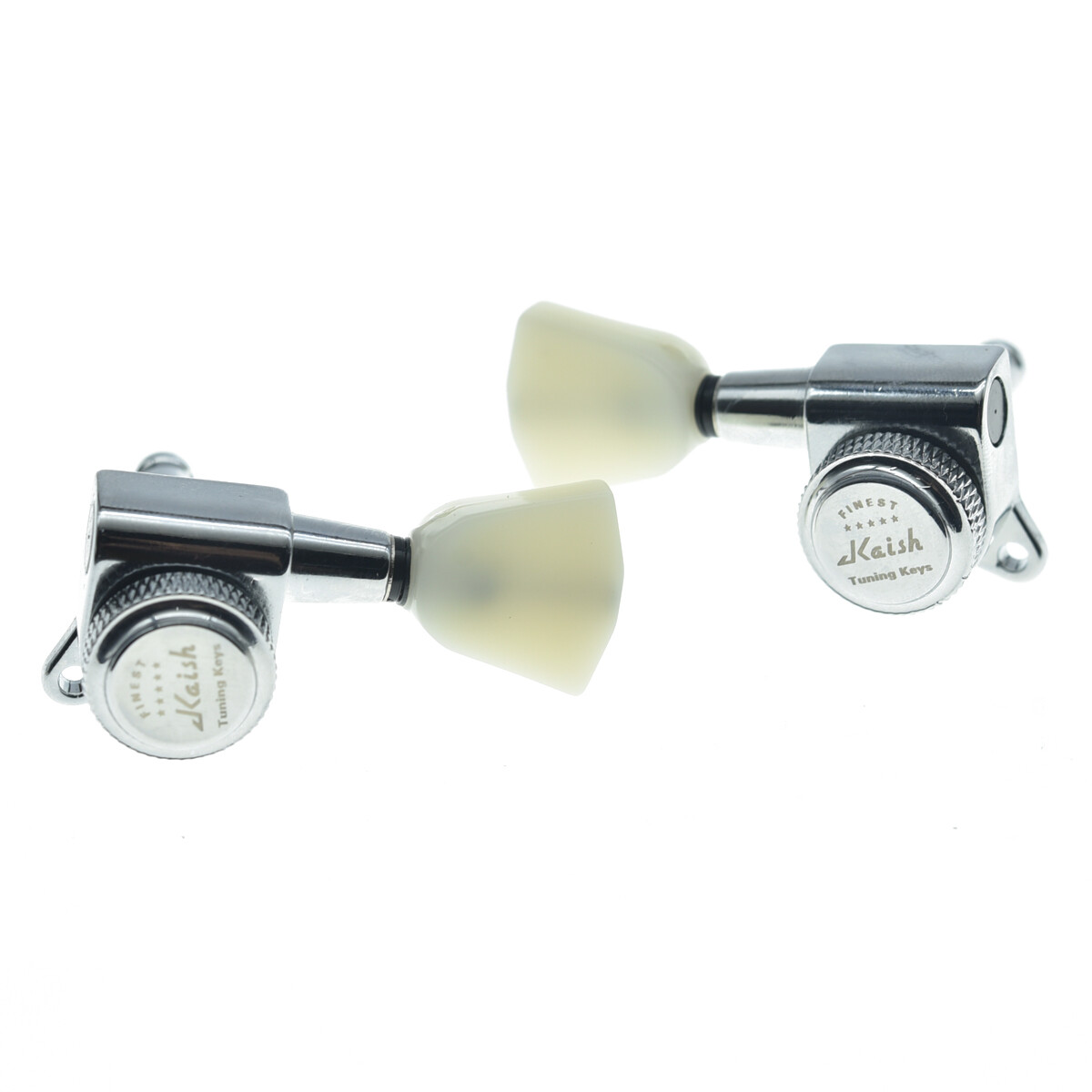 KAISH 3x3 Off White Keystone Locking Tuners 18:1 Locking Tuning Keys ...
