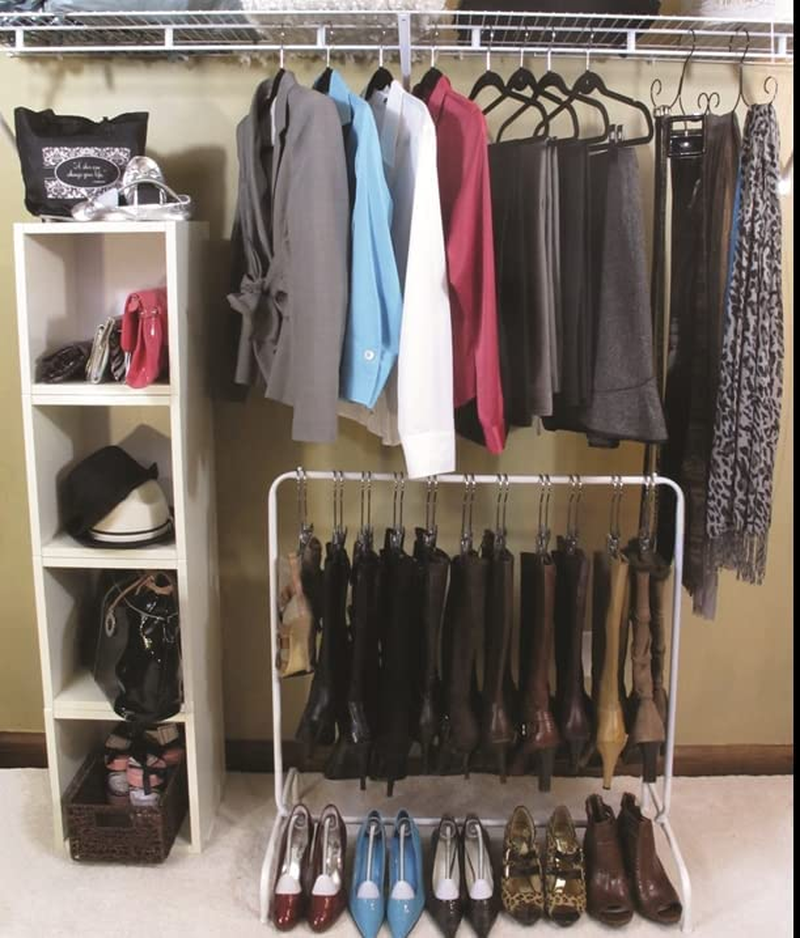 Boot Organizer: the Boot Rack - Fits in Most Closets- Hangs, Holds ...