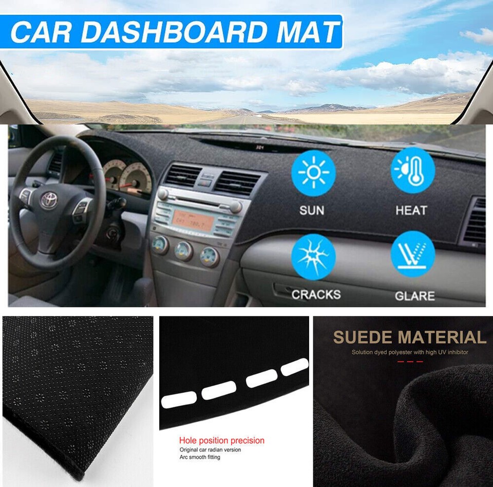 Fit for 2007-2011 Toyota Camry Dashboard Cover Dash Mats Shade Waterproof Pad | eBay