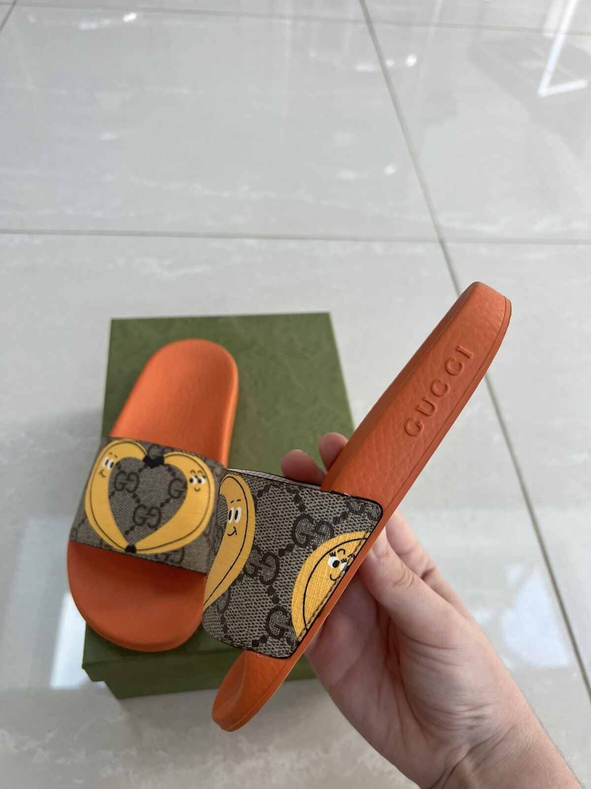 Gucci sliders kids EU 30 UK 11 | eBay UK