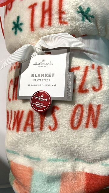 Hallmark Channel Home Is Where Hallmark Channel's On Blanket Fleece ...