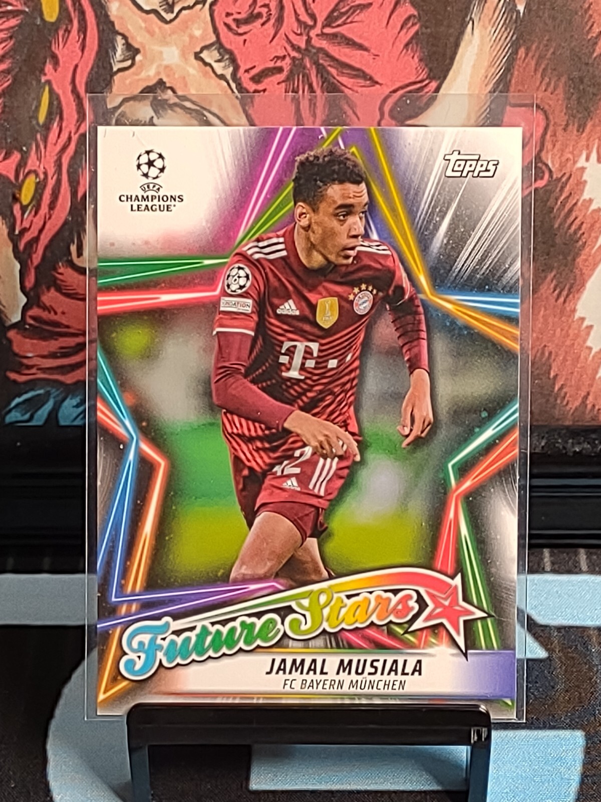 Jamal Musiala 2021-22 Topps UEFA Champions League UCL Future Stars FS ...
