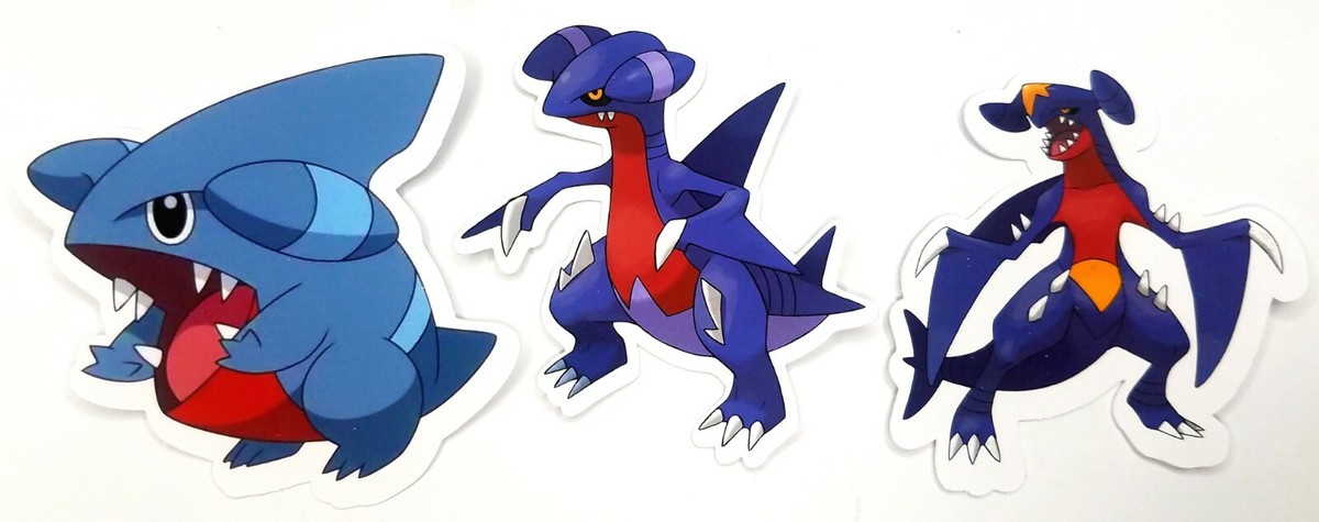 Gabite Evolution Chart The Gible Family By Kame Ghost On DeviantArt