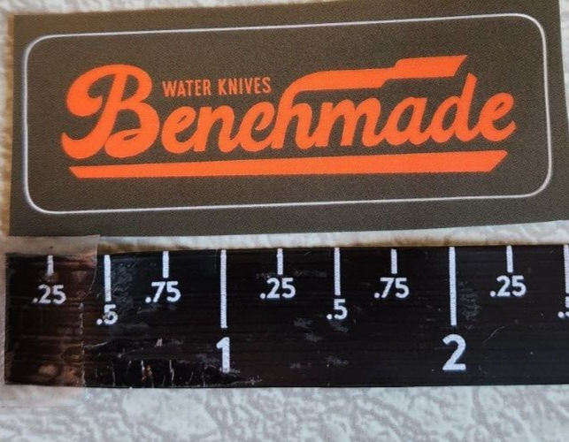 #8 - Benchmade Knives Gone Fishin' Series Vinyl Decal Sticker Shot Show ...