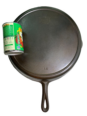 Antique Huge Massive Extra Large Favorite Piqua OH Ware Cast Iron ...