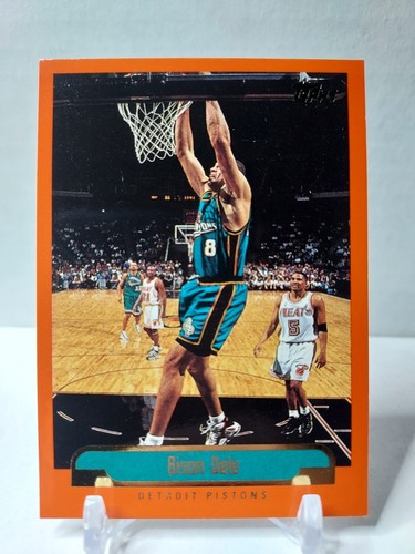 1999-00 Topps #8 Bison Dele Detroit Pistons | eBay