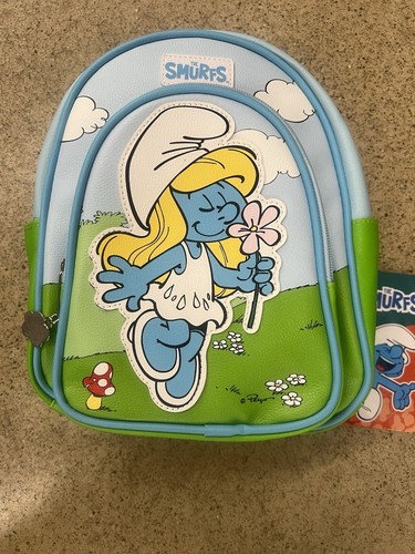 THE SMURFS SMURFETTE 12 INCH MINI BACKPACK. BRAND NEW. | eBay