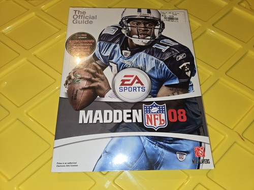 Madden NFL 08 Strategy Guide Prima Games BRAND NEW SEALED Nintendo Wii ...