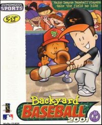 Backyard Baseball 2001 PC MAC CD kids Major League MLB players team ...