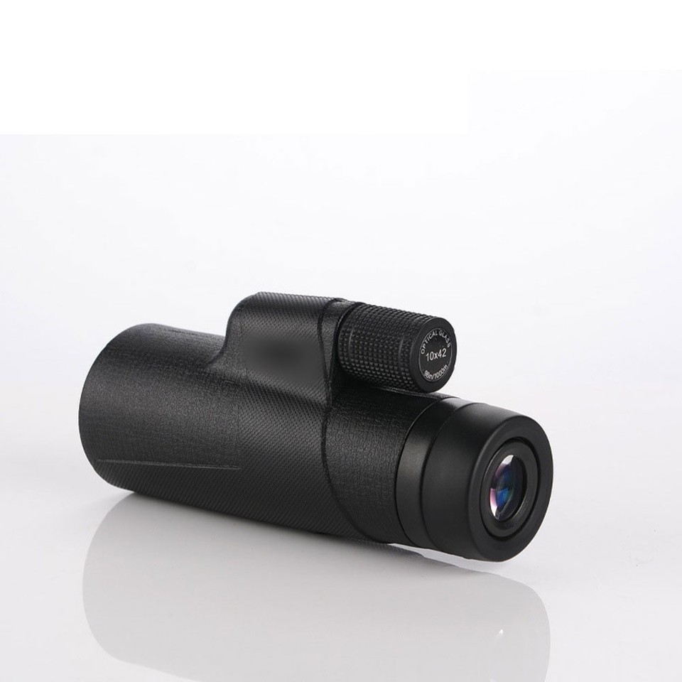 Kompaktes 10x42 Monokular Teleskop mit großem Handrad und ...
