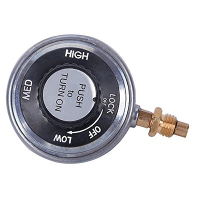 Propane Gas Grill Control Valve Table Top Regulator with a 1"-20 Female ...