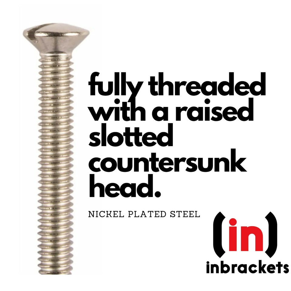 M3.5 ELECTRICAL SOCKET SCREWS SWITCH SCREWS LONG 30mm - 100mm uk stock ...