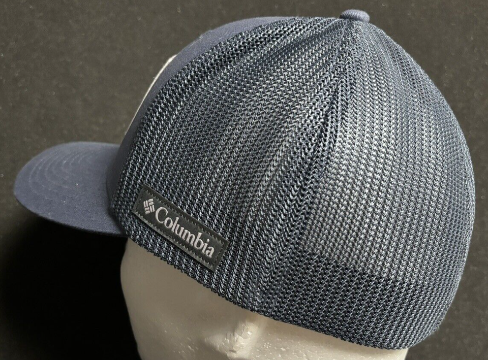 Columbia Tree Flag Logo Flexfit Mesh Back Outdoor Hiking Fishing Hat ...