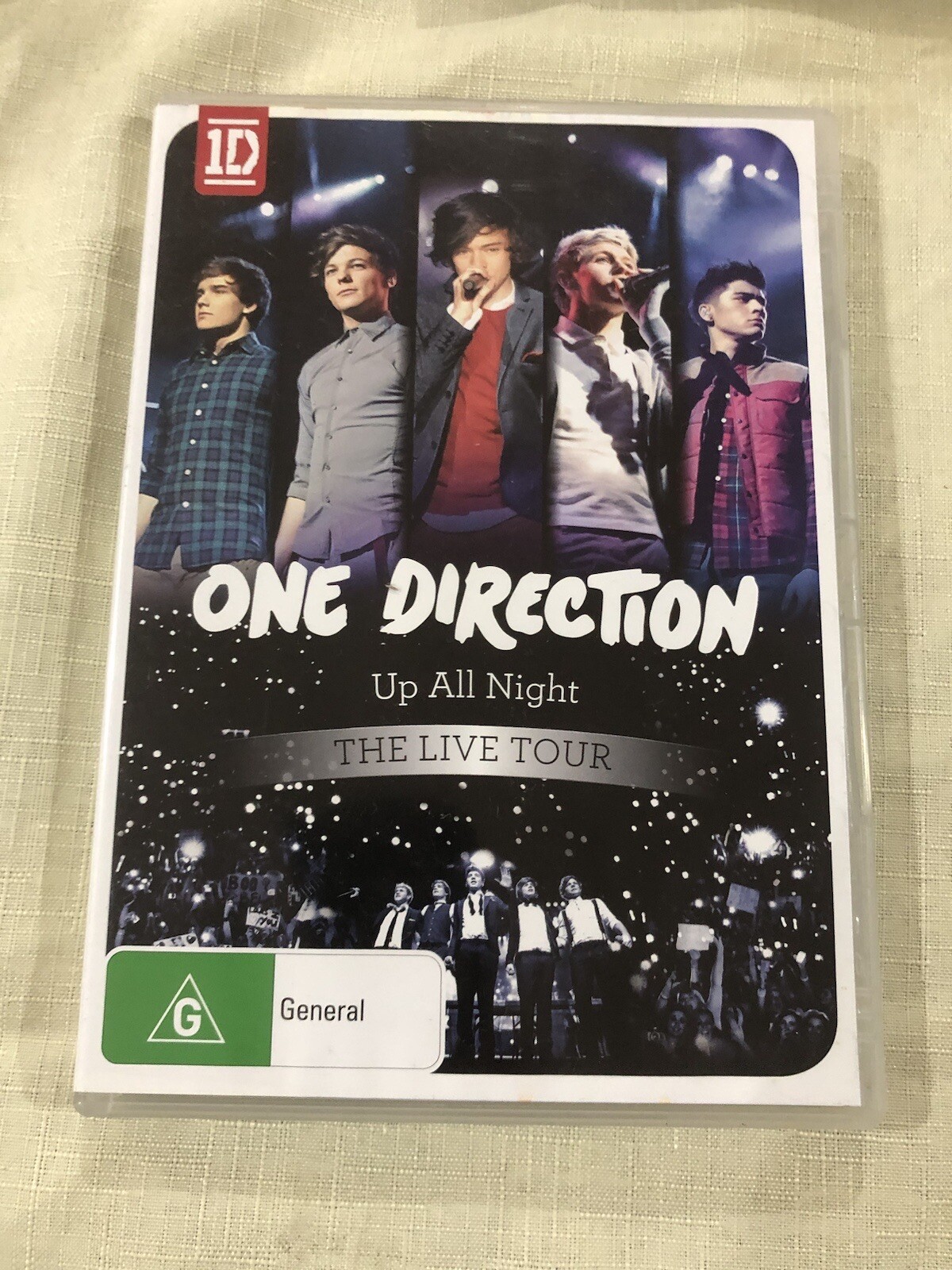 Up All Night: The Live Tour by One Direction 1D (DVD, 2012 ...