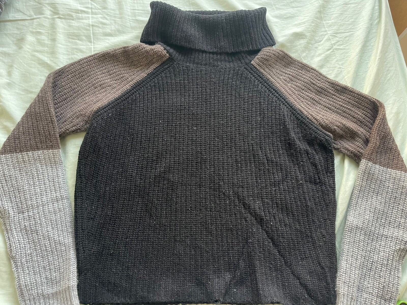 360 Cashmere Womens 3 Color Turtleneck Sweater Crop… - Gem