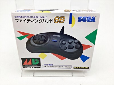 Sega Mega Drive Mini Controller Fighting Pad 6B Japan 1 Week to USA | eBay.de