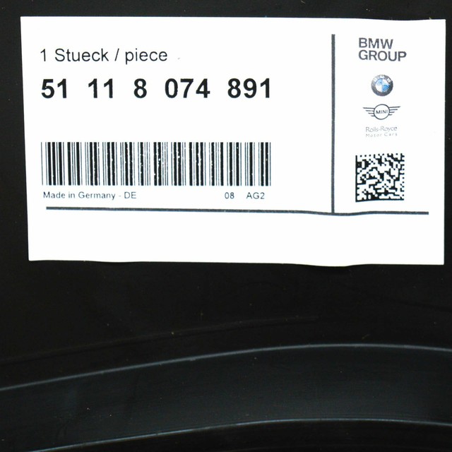 Genuine BMW G20 318d 320d 320dX Cover Wheel Housing Bottom Left ...