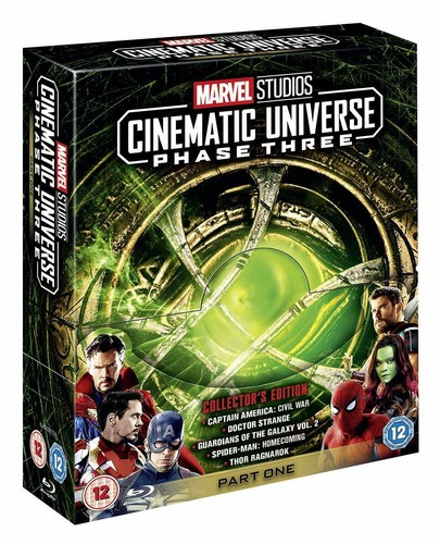 MARVEL STUDIOS CINEMATIC UNIVERSE PHASE 1, 2, 3.1 & 3.2 BOX SET 28 DISC ...