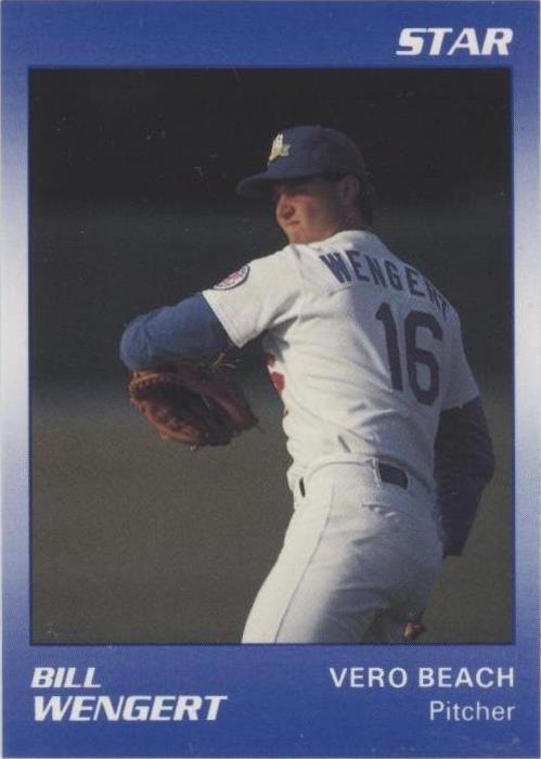 1990 Star Vero Beach Dodgers - Bill Wengert #27 (RC) for sale online | eBay