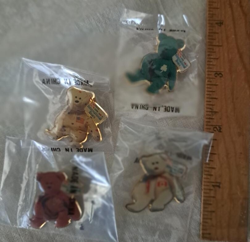 McDonald 1998 ty~Teenie Beanies Pins | eBay