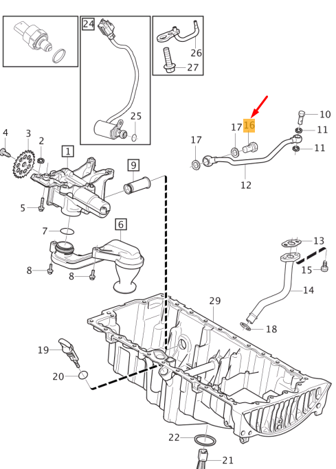 VOLVO V60 MK1 Oil Pipe Banjo Bolt 968179 NEW GENUINE | eBay