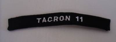 US Navy Tactical Air Squadron TACRON 11 UIM Rocker Patch | eBay