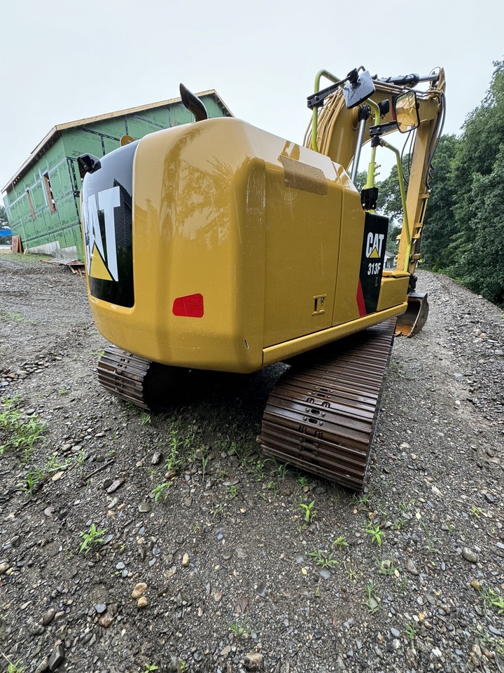 2017 Caterpillar 313FL Excavator Cab Trackhoe Cold A/C Hyd Bucket | eBay