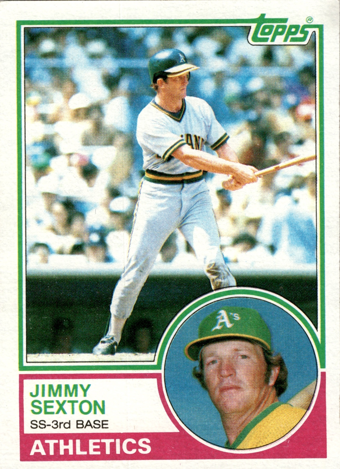 1983 Topps #709 Jimmy Sexton Great! | eBay
