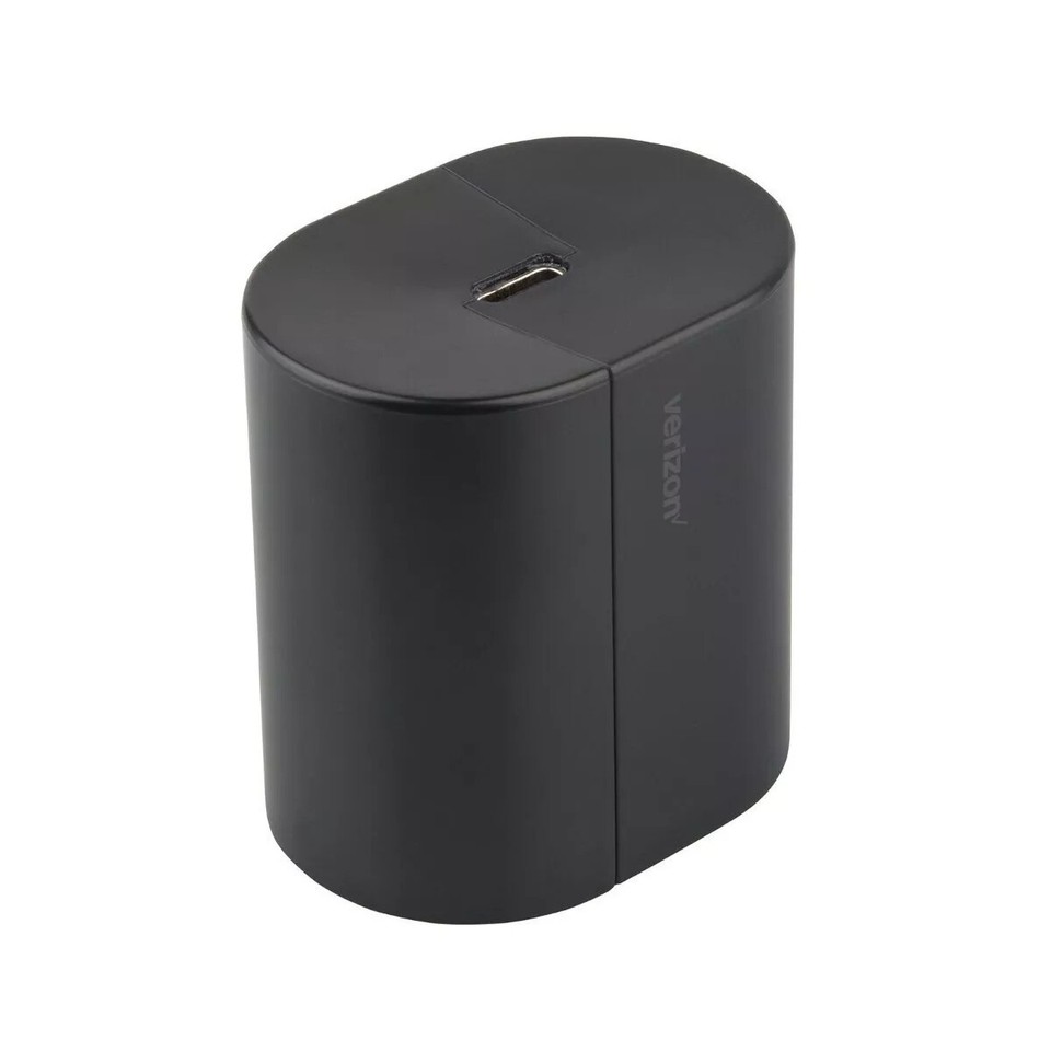 Verizon 30W Fast Charge USB-C Wall charger - Black/Red | eBay