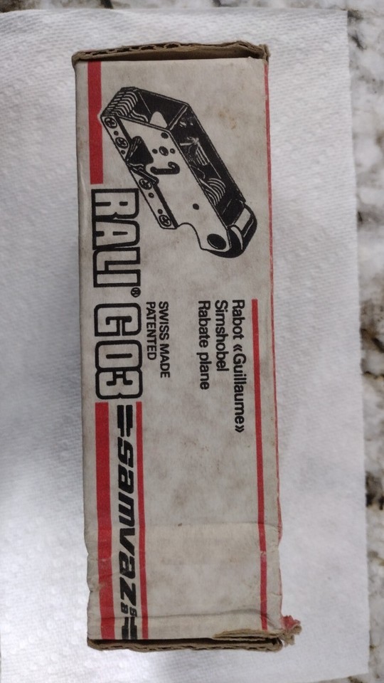 RALI Hand Plane G03 New Old Stock! | eBay