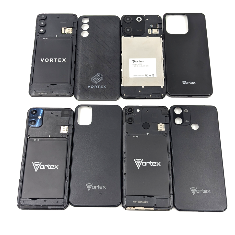 Assorted Vortex Smartphones Fair Condition | UNKNOWN CARRIERS | Lot of ...